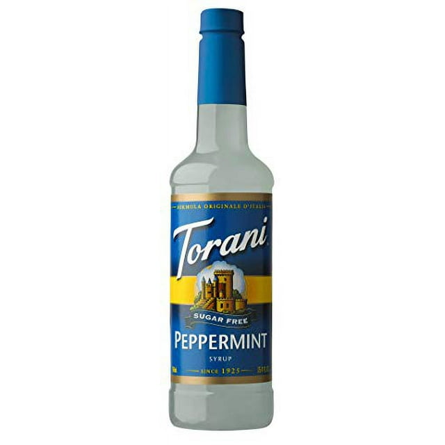 Torani Sugar Free Peppermint Syrup, 750 ml - Walmart.com