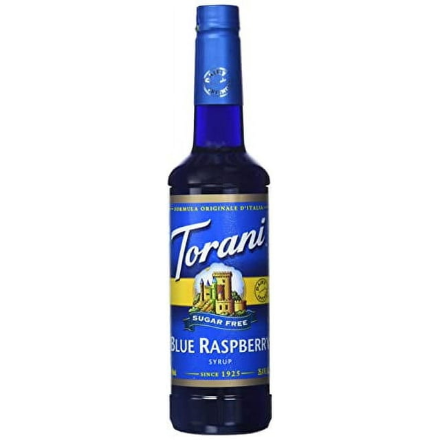 Torani Sugar Free Syrup, .. Blue Raspberry, 25.4 Ounce .. (Pack of 1 ...