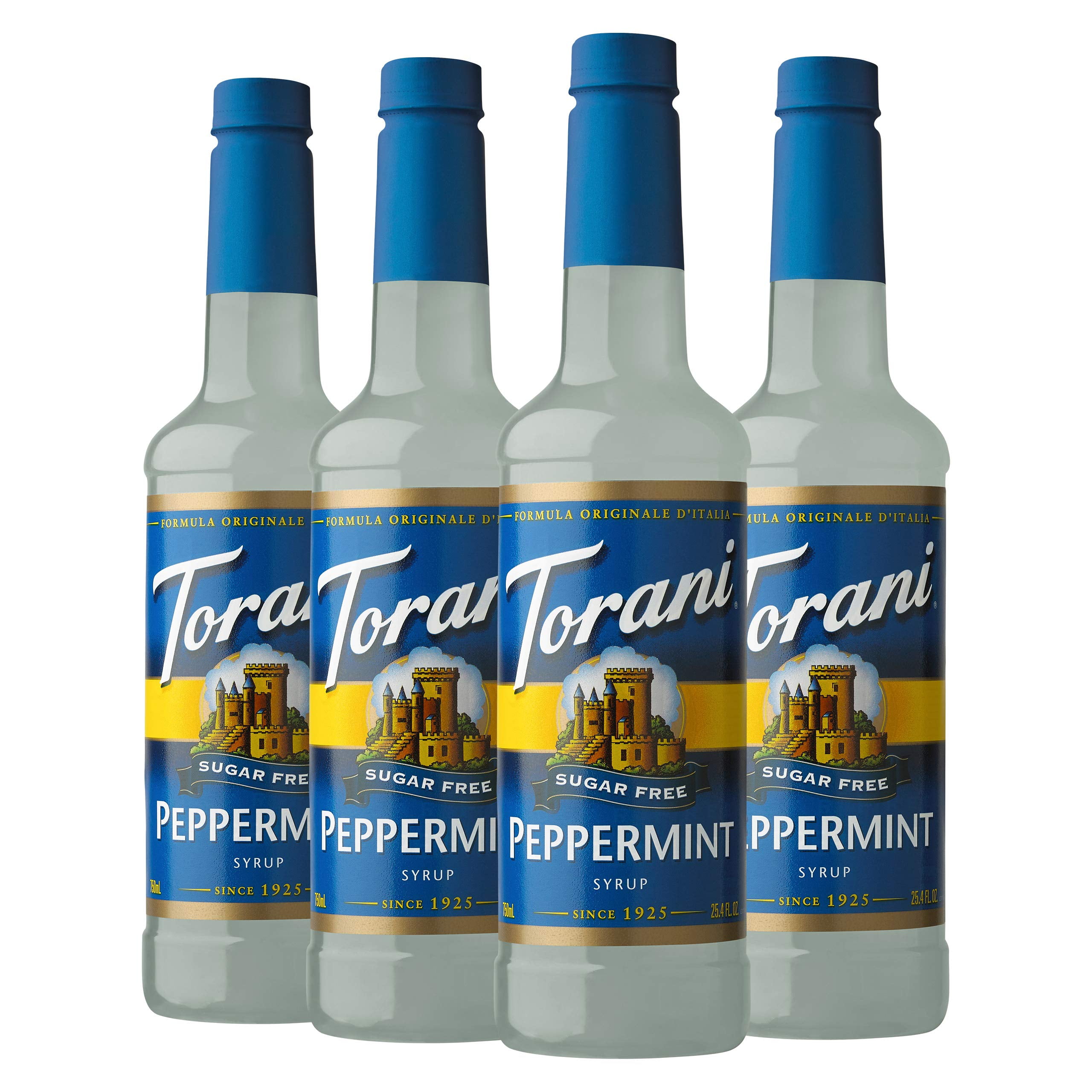 Torani Sugar Free Syrup, Peppermint, 25.4 Ounces (Pack Of 4) - Walmart.com