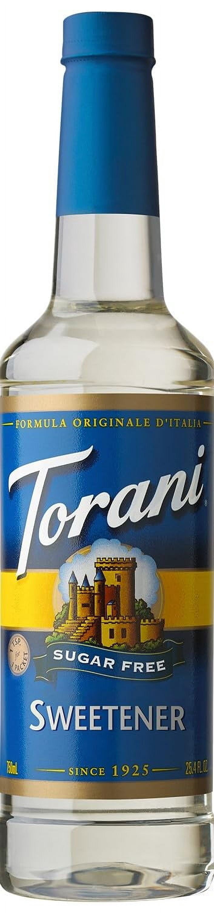 Torani Sugar Free Syrup, Sweetener, 25.4 Ounce (Pack of 1) - Walmart.com