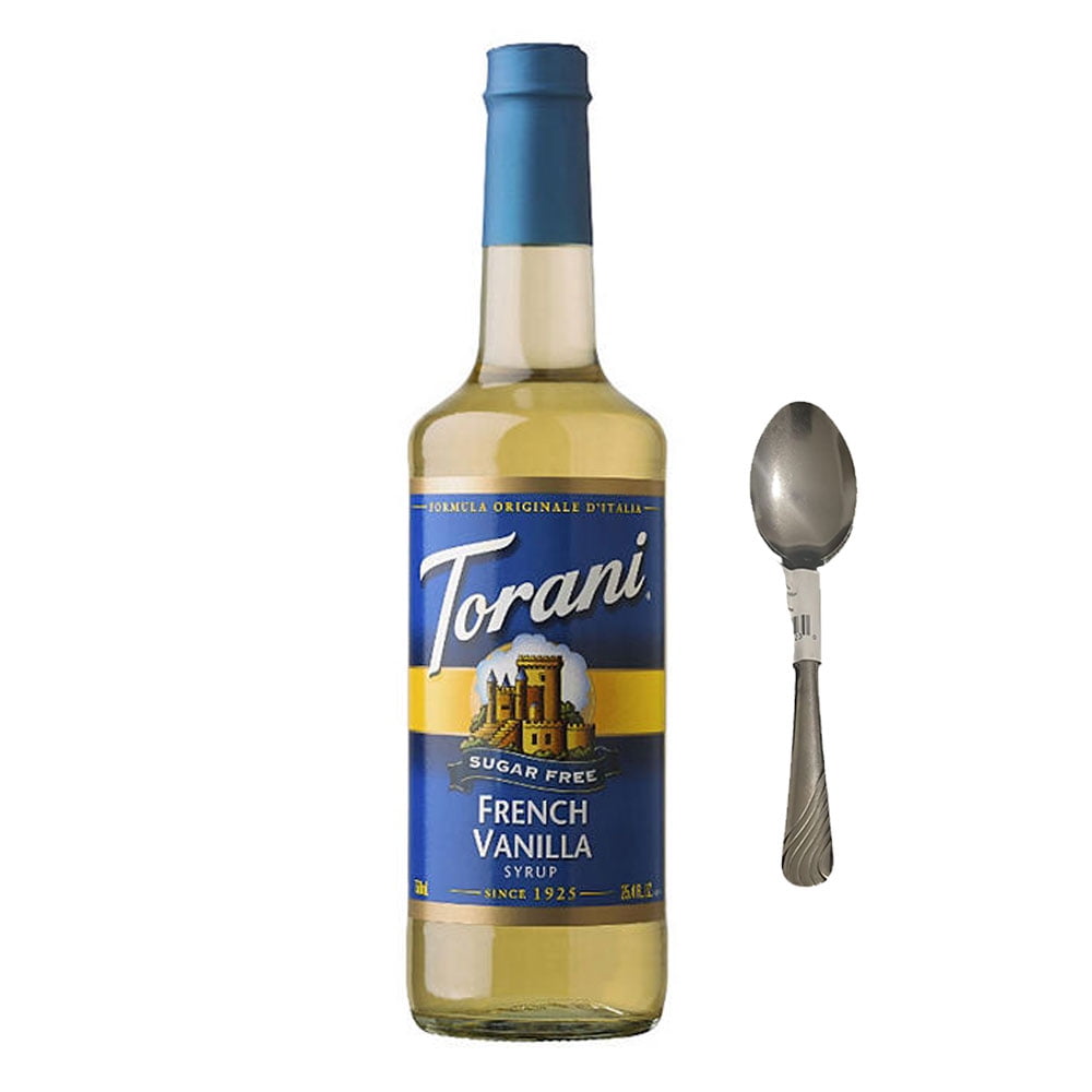 Torani Sugar Free Vanilla Syrup, Coffee Flavoring, Drink Mix, 25 ...