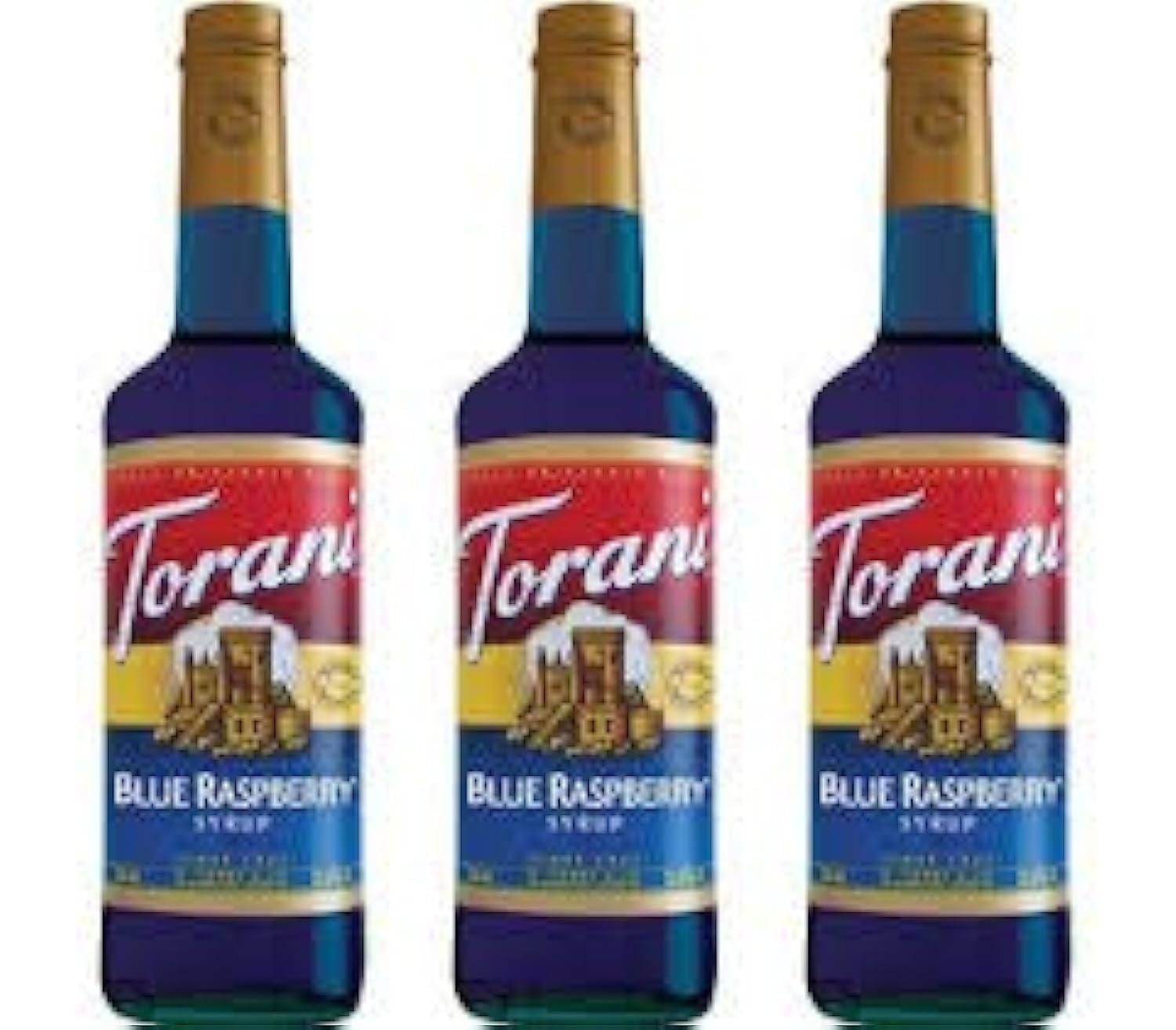 Torani Syrup, Blue Raspberry, 750Ml Bottles (Pack Of 3) - Walmart.com