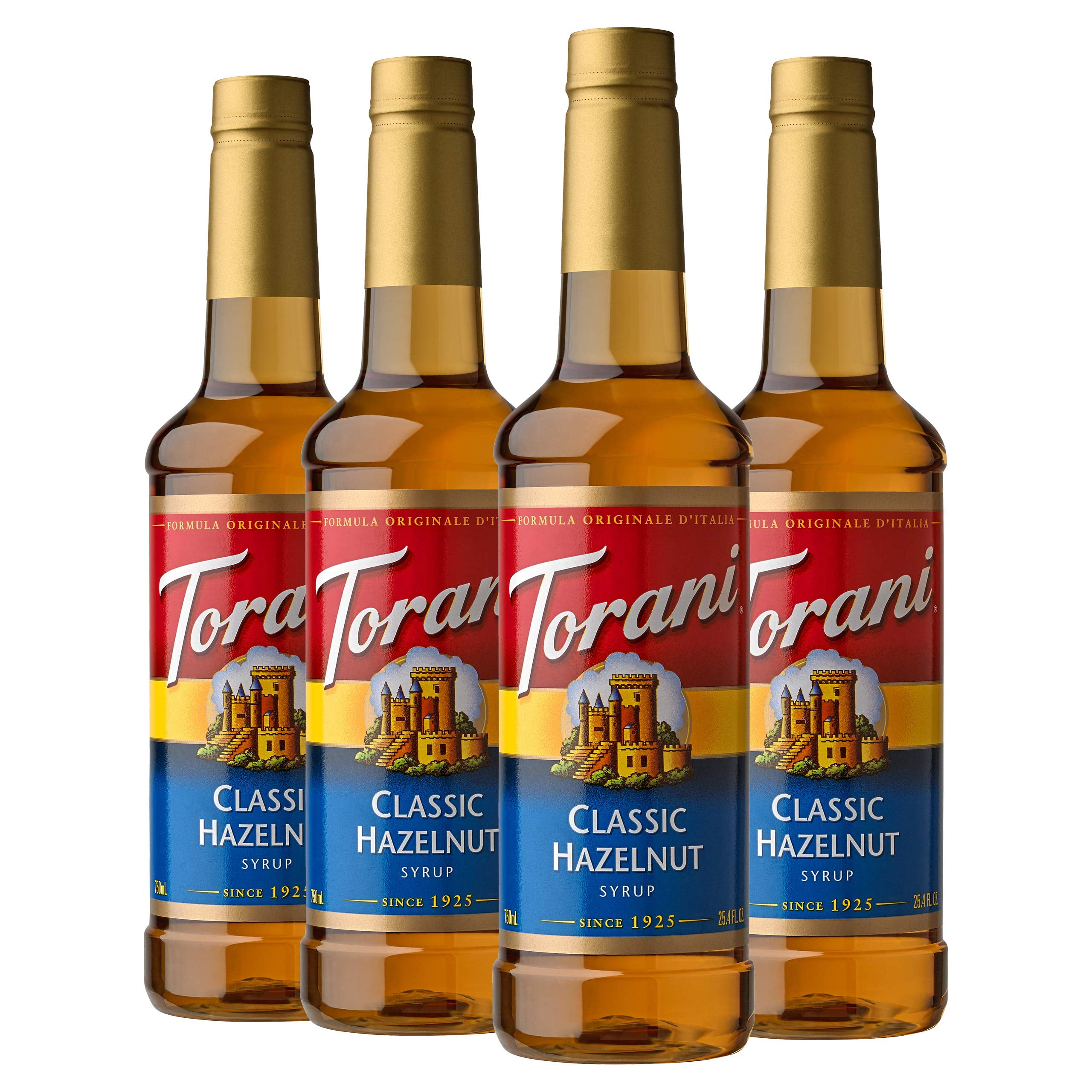 Torani Syrup, Classic Hazelnut, 25.4 Ounces (Pack Of 4) - Walmart.com