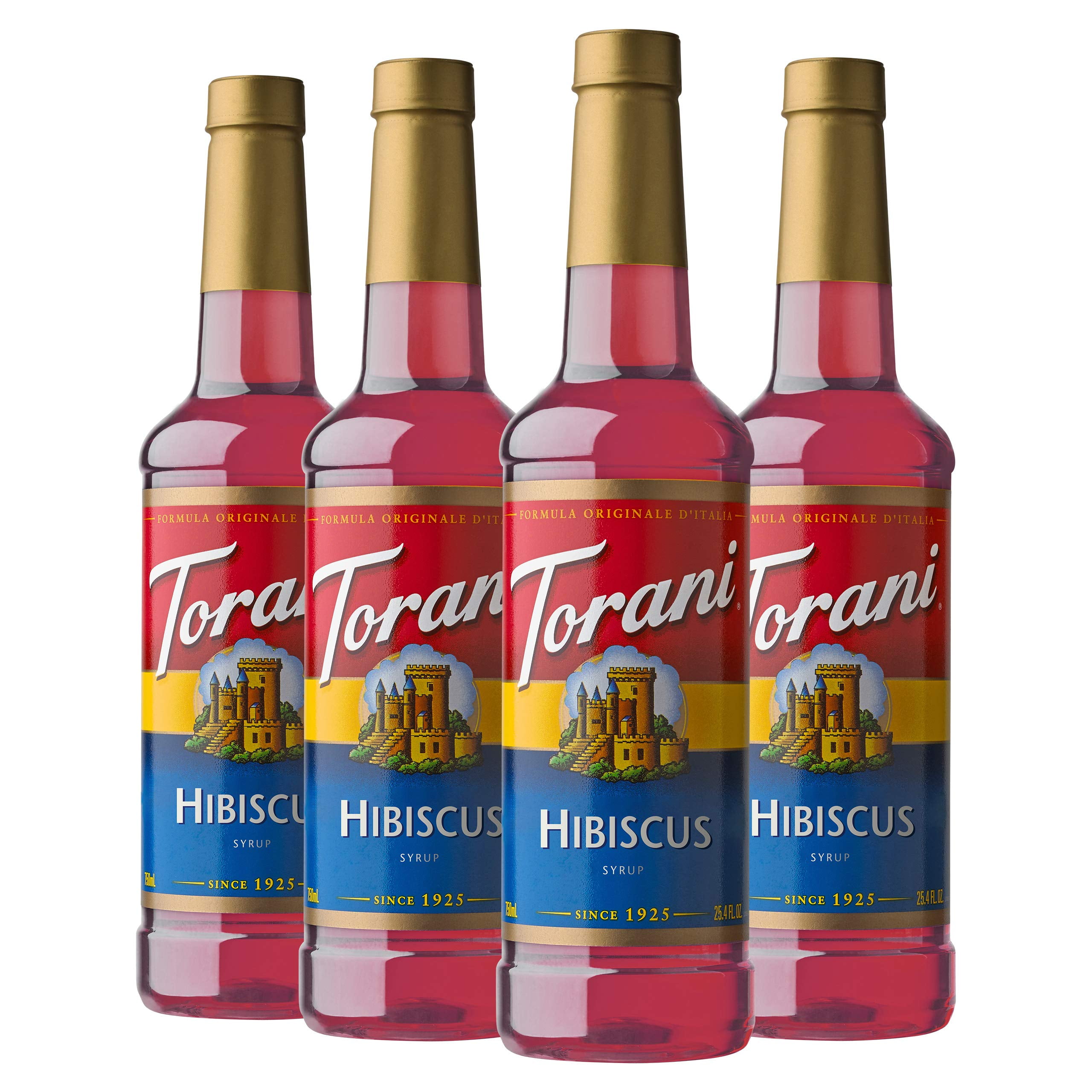 Torani Syrup, Hibiscus, 25.4 Ounces (Pack Of 4) - Walmart.com