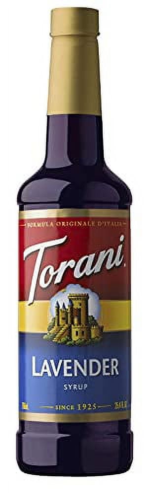 Torani Lavender Syrup, 25.4 Fl Oz, Liquid, Calming Purple Hue - Walmart.com