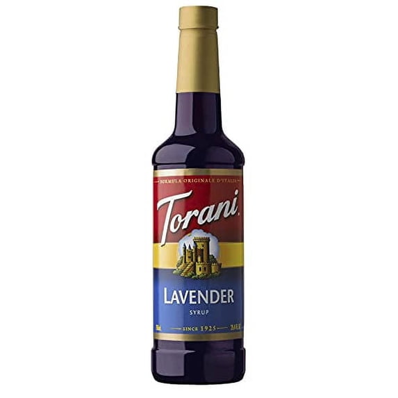 Torani Lavender Syrup, 25.4 Fl Oz, Liquid, Calming Purple Hue - Walmart.com