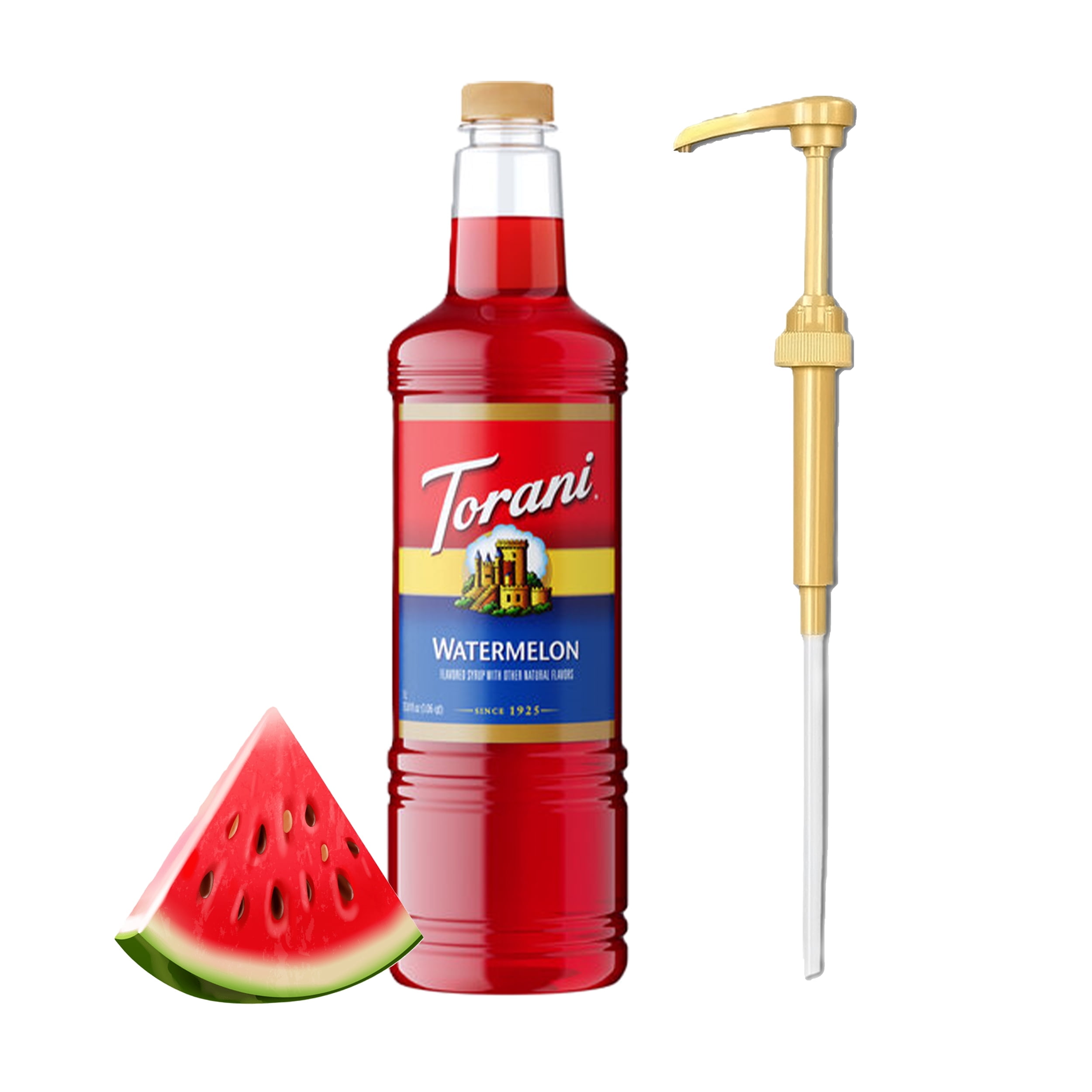 Torani Watermelon Flavouring Syrup, 1 Liter + Gold Pump - Walmart.com