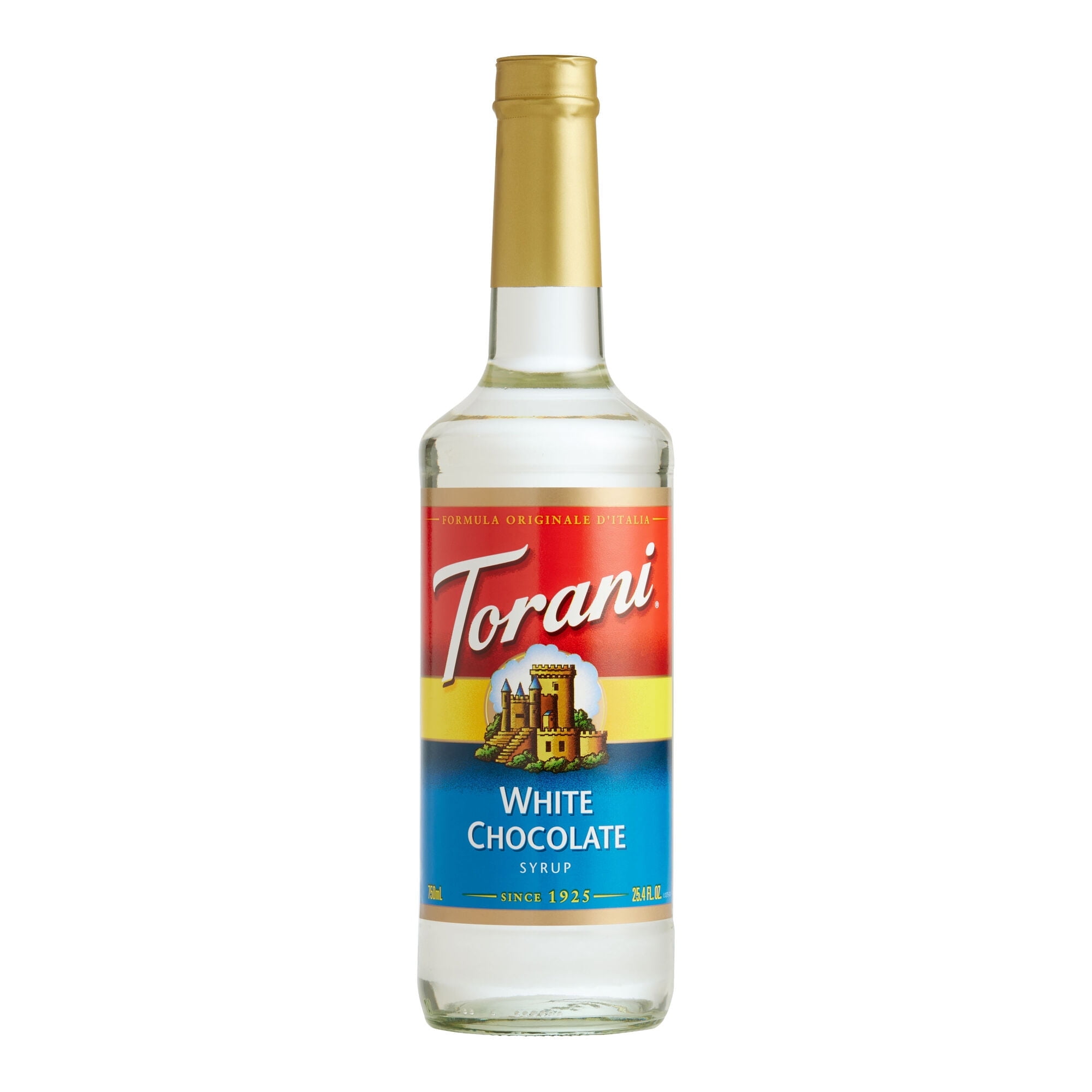 Torani White Chocolate Syrup 750ml Pack of 4 - Walmart.com