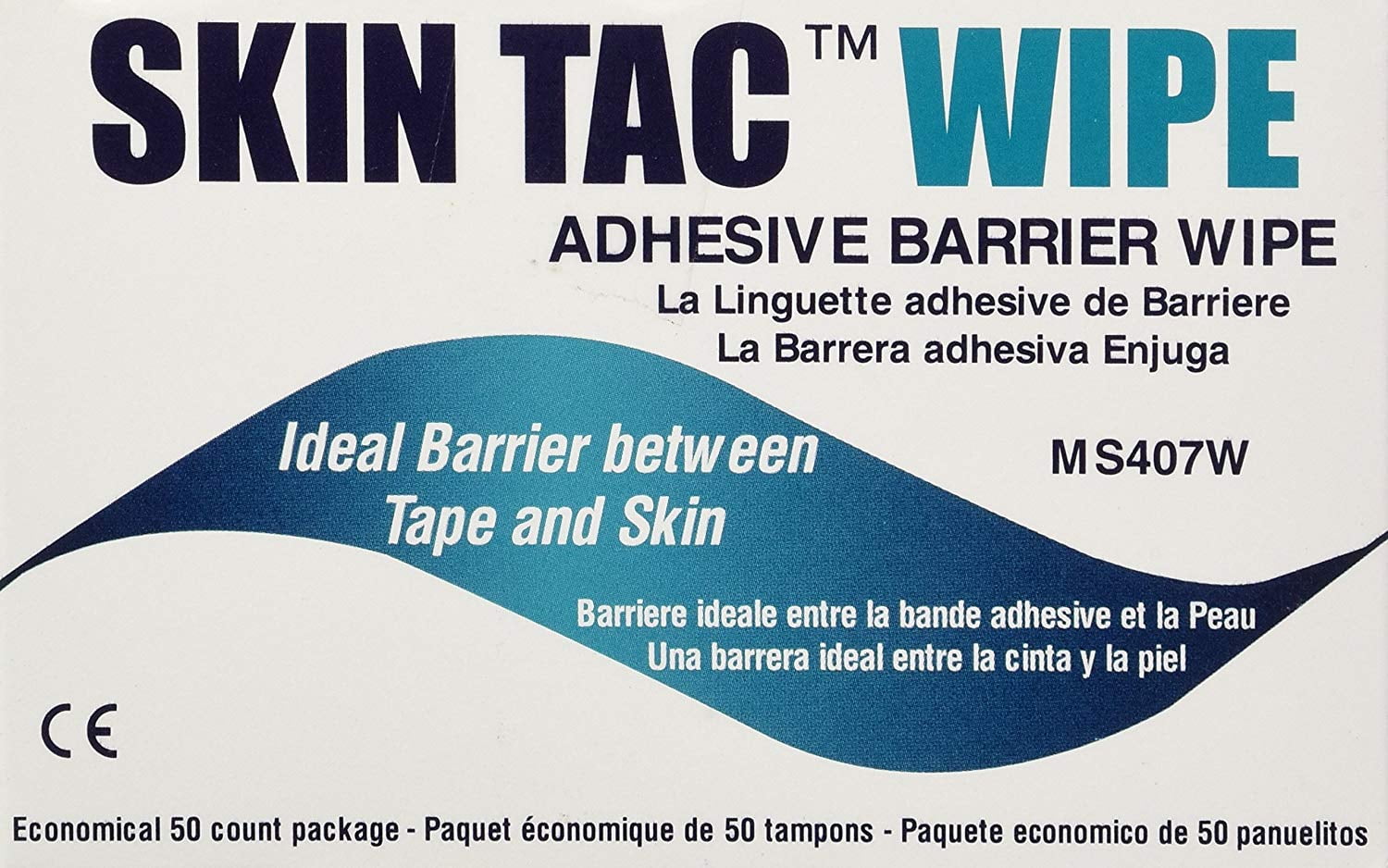 Torbot MS407W Skin Tac Adhesive Barrier Wipes (Box of 50) - Walmart.com