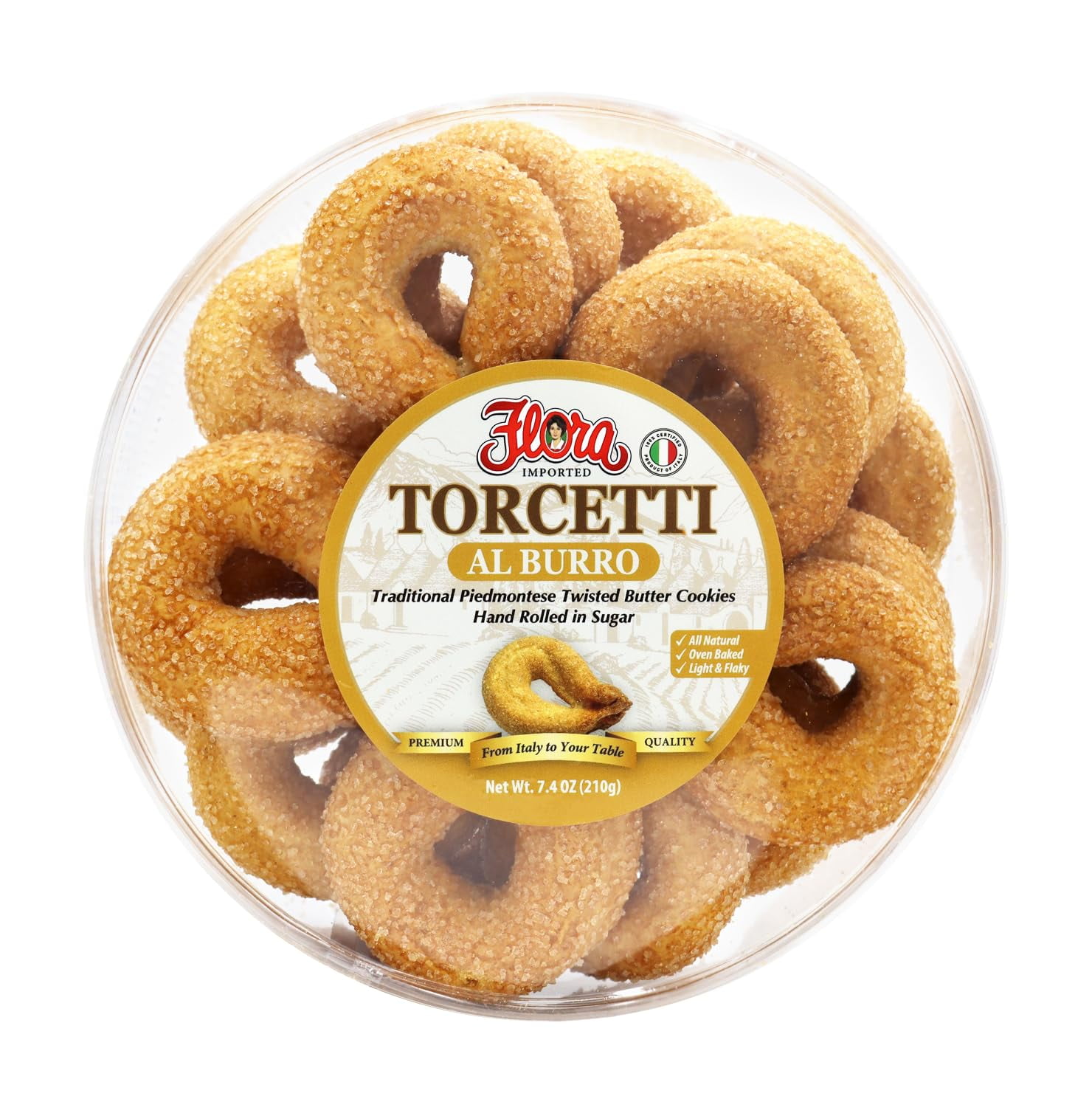 Torcetti Cookies (Italian Butter AKF18 Cookies) - Walmart.com