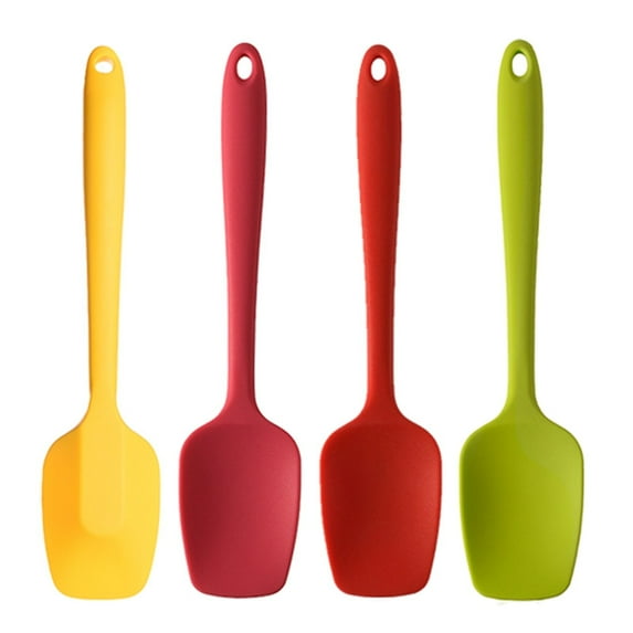 Torch 4Pcs Silicone Spatulas, Heat Resistant Rubber Spoon Spatula, One ...