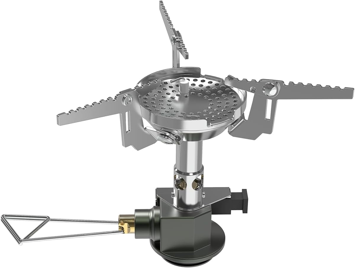 Torch Gas Stove – Ultralight Backpacking Camping Stove, Built-in Piezo ...