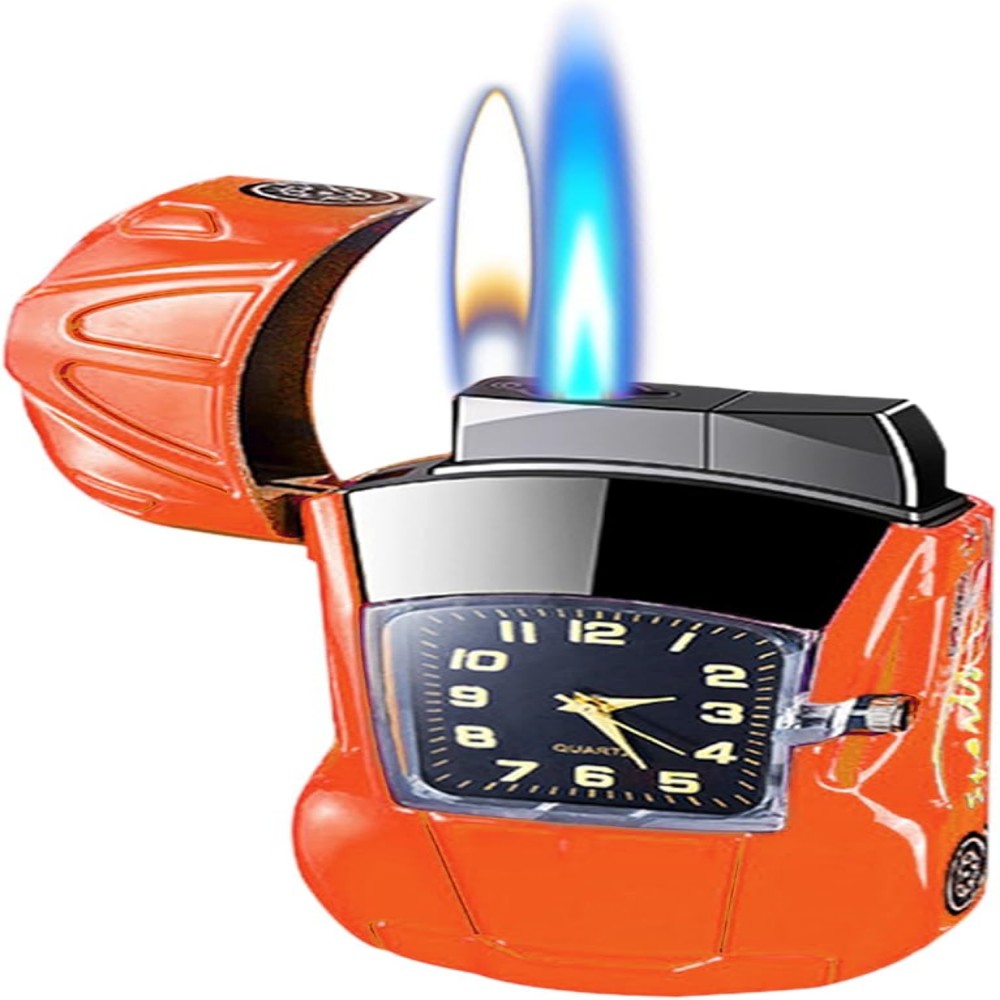 Torch Lighter - Cool Sports Car Design, Windproof Adjustable Jet Flame ...