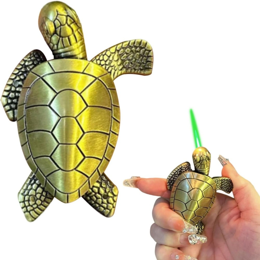 Torch Lighter, Creative Desktop Turtle Lighters, Cool Portable ...