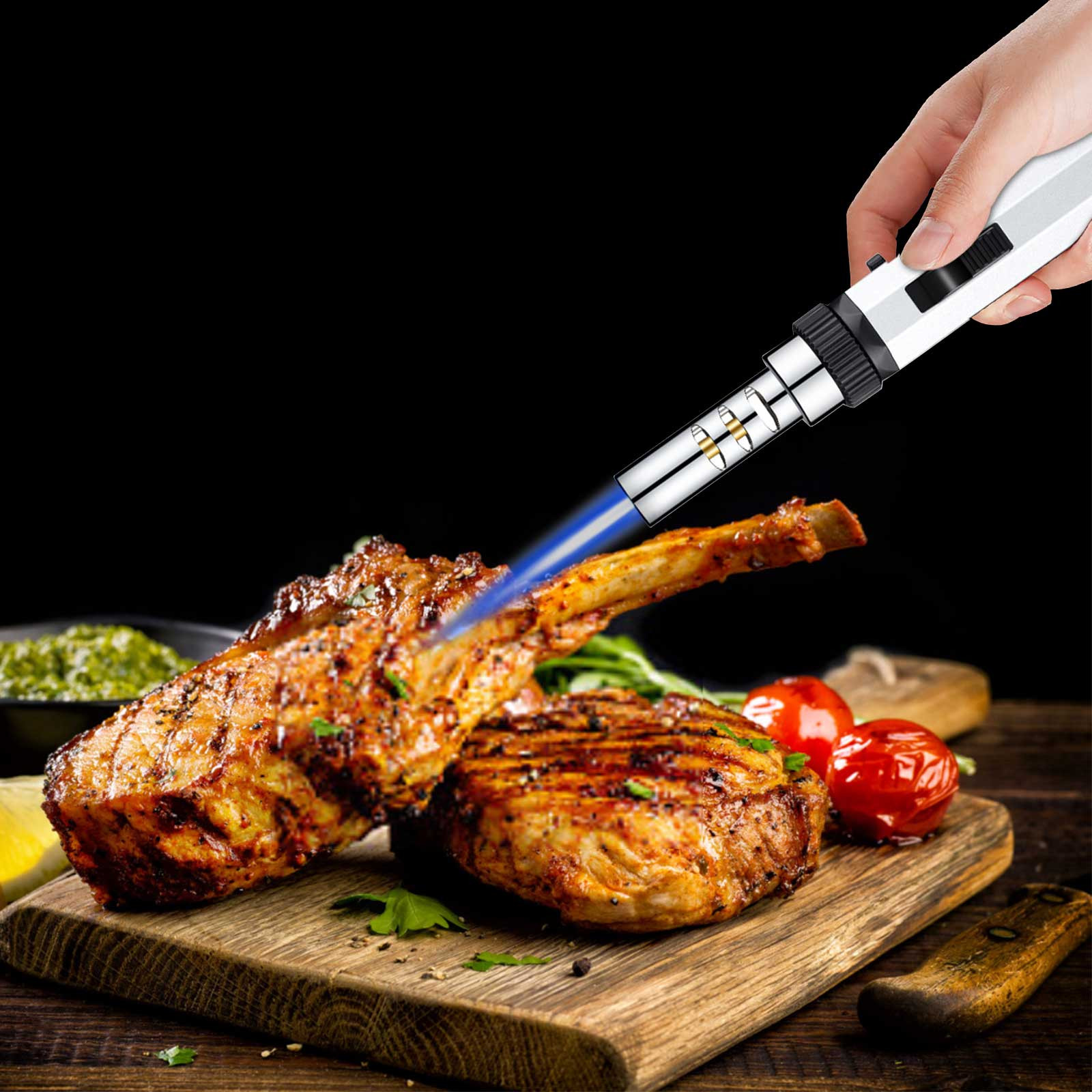 Torch Lighter,Lightsaber Lighter,Camping Outdoor Windproof Straight ...