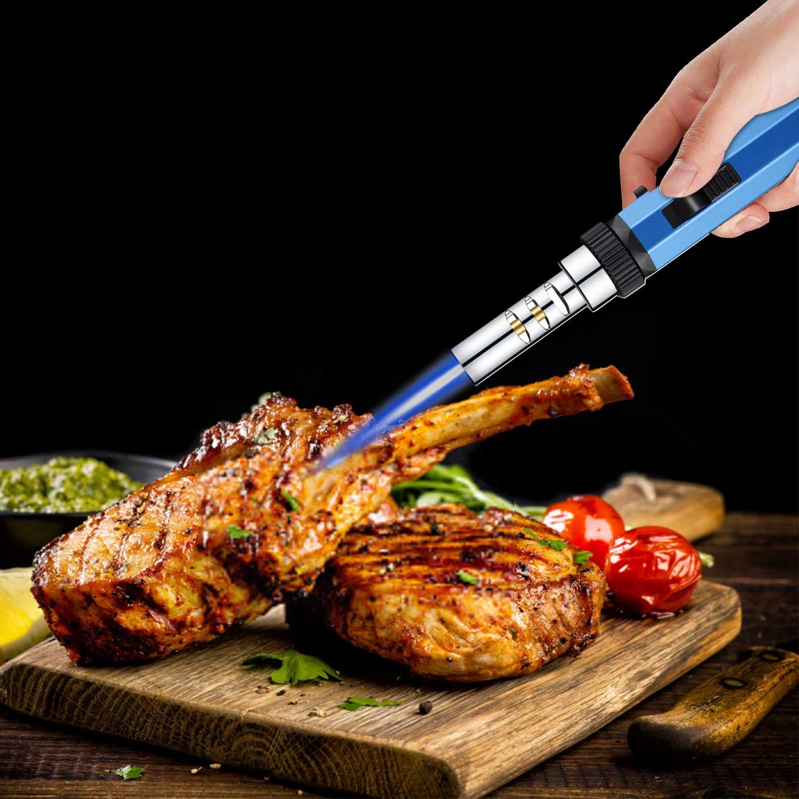 Torch Lighter,Lightsaber Lighter,Camping Outdoor Windproof Straight ...