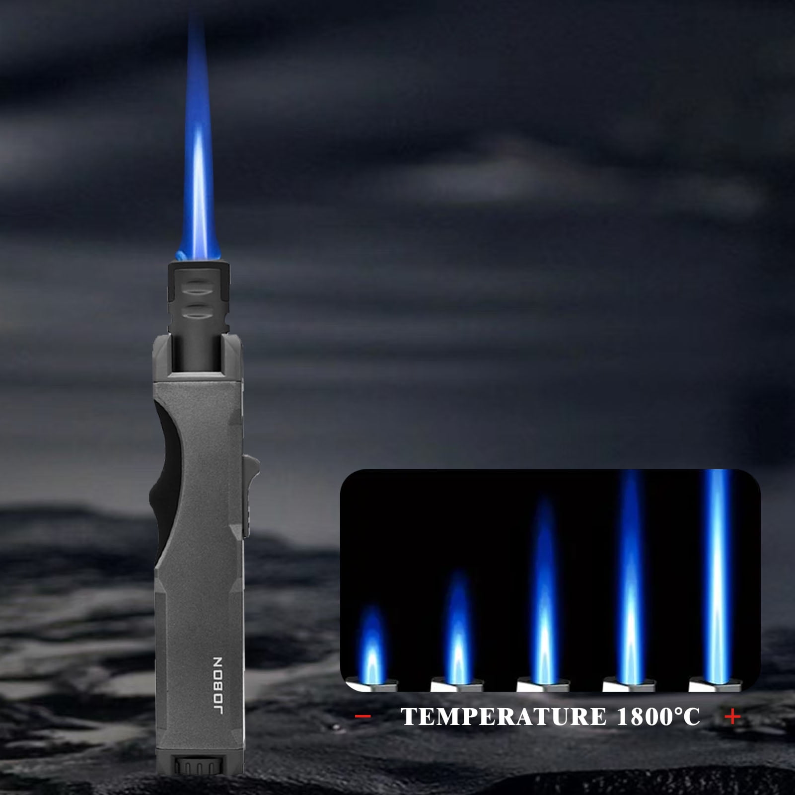Torch Lighter, Windproof Kitchen Cooking Torch Lighter, Adjustable ...