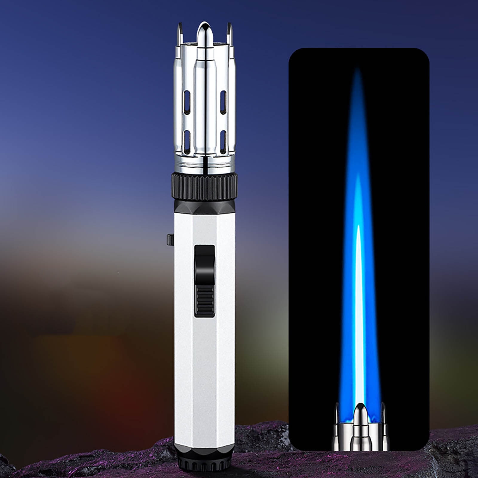 Torch Lighters, Candle Lighter, Butane Lighter, Windproof Adjustable ...