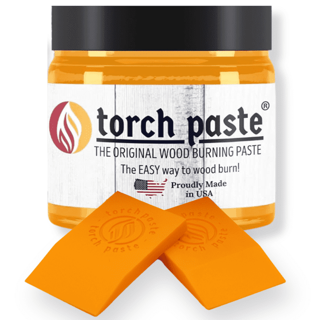 Torch Paste Quick & Clean Wood Burning Paste for Creative Designs ...