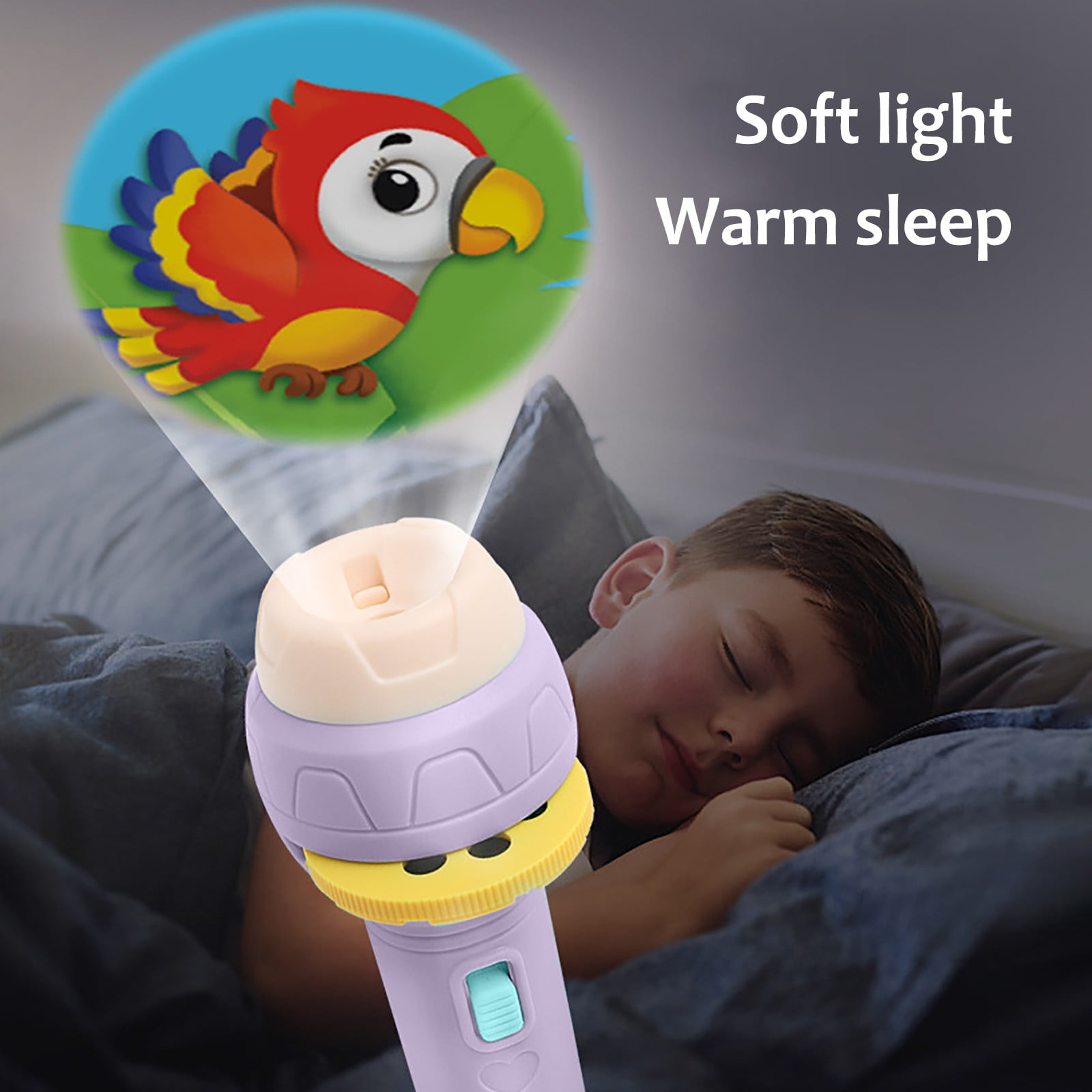 Torch Projector Projection Lighting Story Torches Light Toy Slide Lamp ...