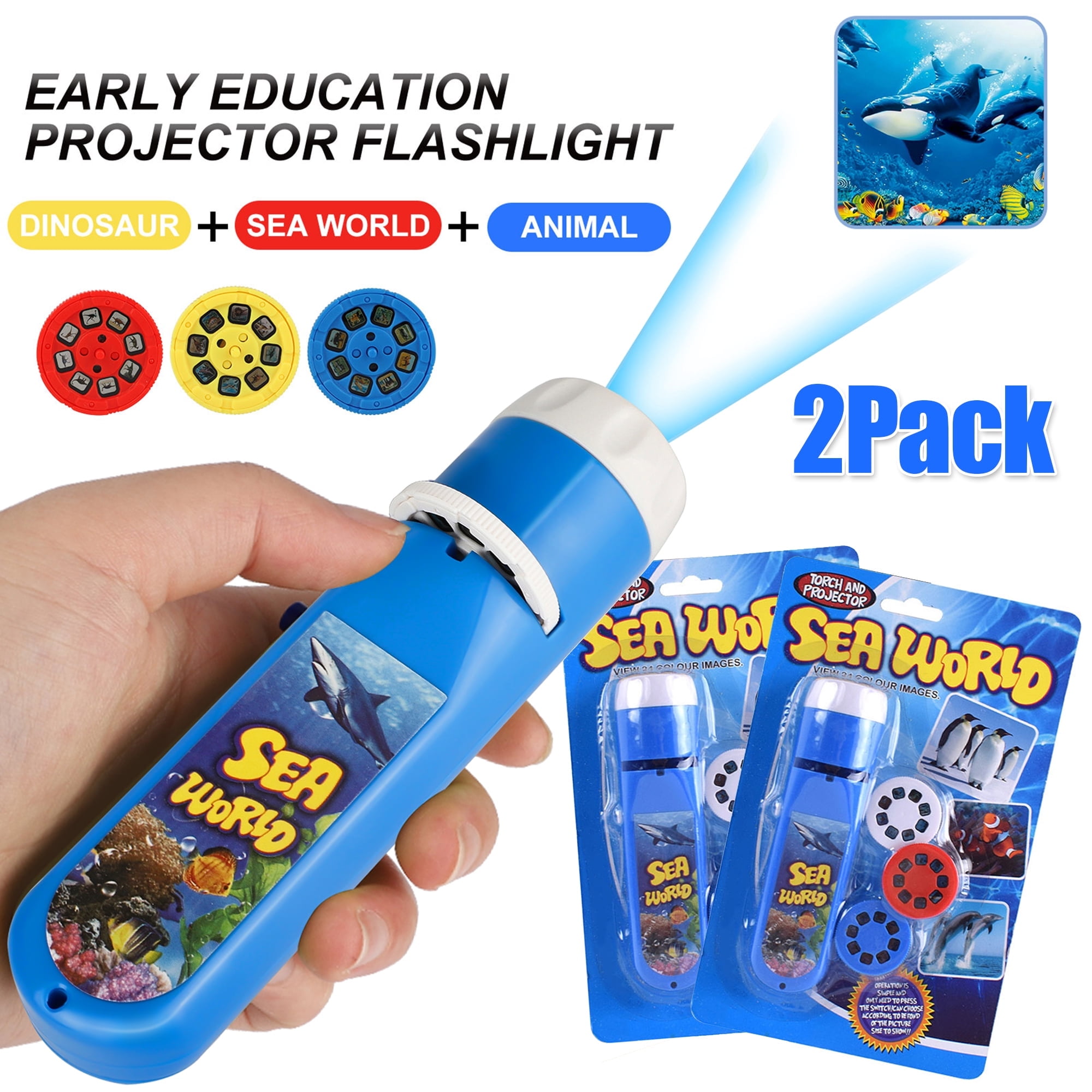 Torch Projector, TSV Slide Projector Torch Projection Light Small ...