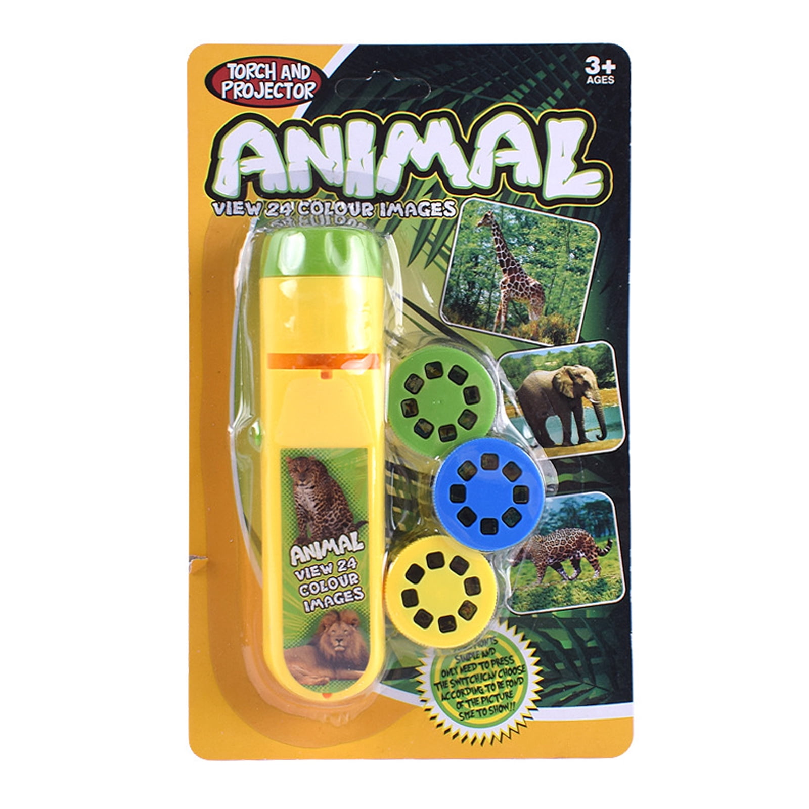 Torch Projector Toys Flashlight for Kids Educational Toys Science Set ...