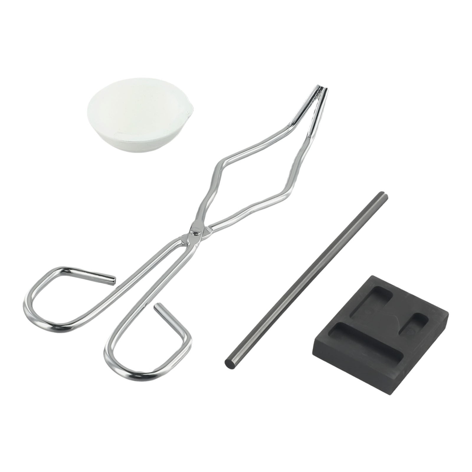 Torch Smelting 4 Piece Ingot Set Gold Tools Jewelry Smelting Ingot Set ...