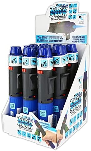 Torch Stick Multi Purpose Refillable Butane Lighter (Display of 12 ...