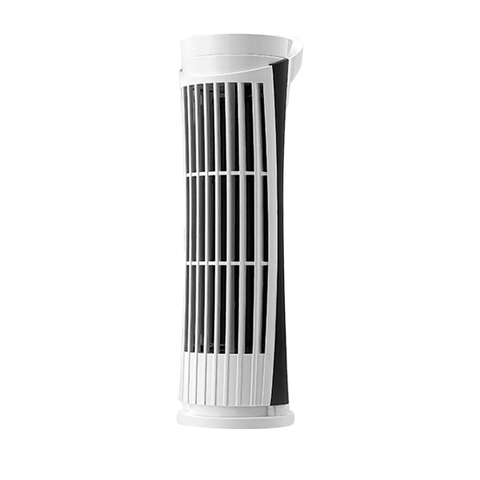 Torch Tower Fan with 2 Speeds, 3 by 10.2 Inch Bladeless Desk Fan with ...