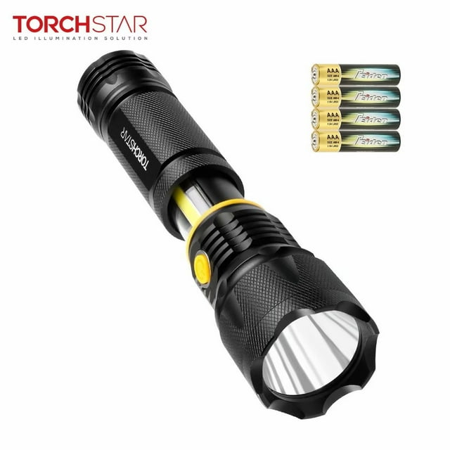 TorchStar LED 300 Lumens Flashlight - Walmart.com