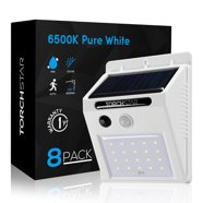 TORCHSTAR 4 Pack Solar Motion Lights, Wide Angle Security Lights, 270° Beam Angle - Walmart.com