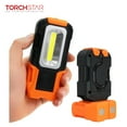 TorchStar Portable LED Work Light, 3W 200lm Multi-use COB Flashlight ...