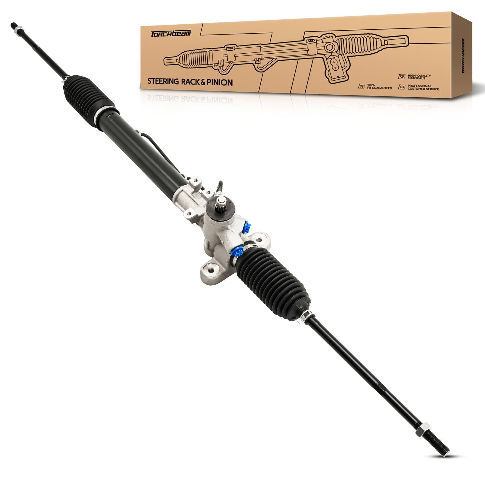 Torchbeam Hydraulic Power Steering Rack and Pinion Replacement for ...