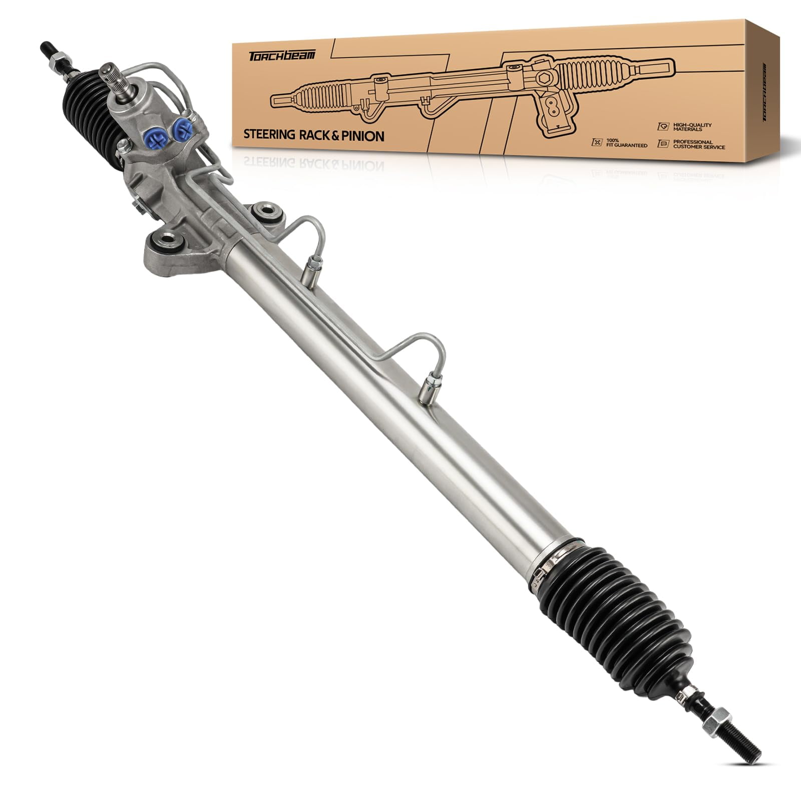 Torchbeam Hydraulic Power Steering Rack and Pinion Replacement for 1997 ...