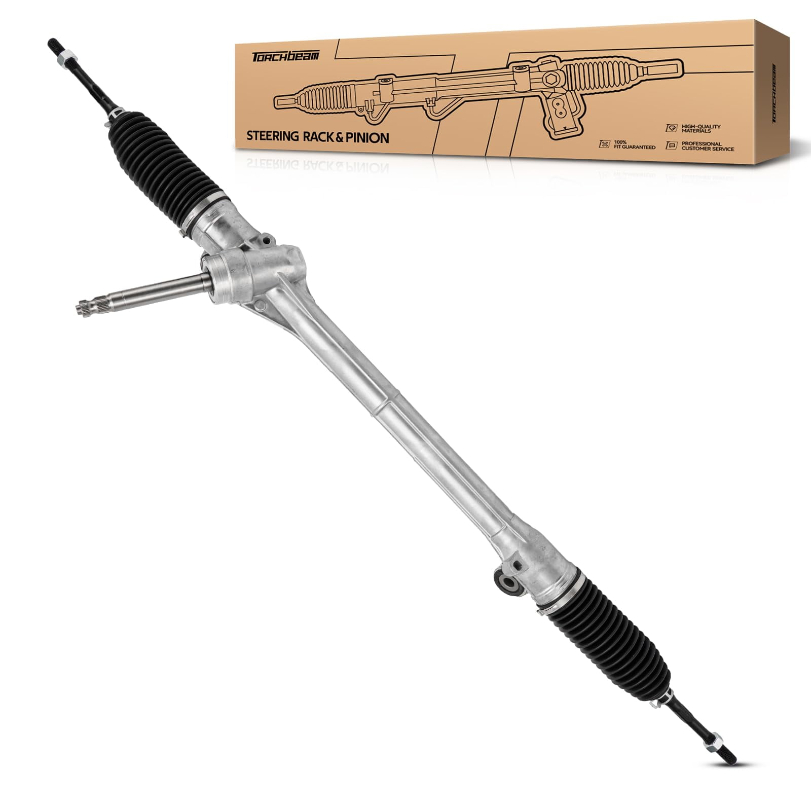 Torchbeam Manual Steering Rack and Pinion Replacement for 2013-2022 ...