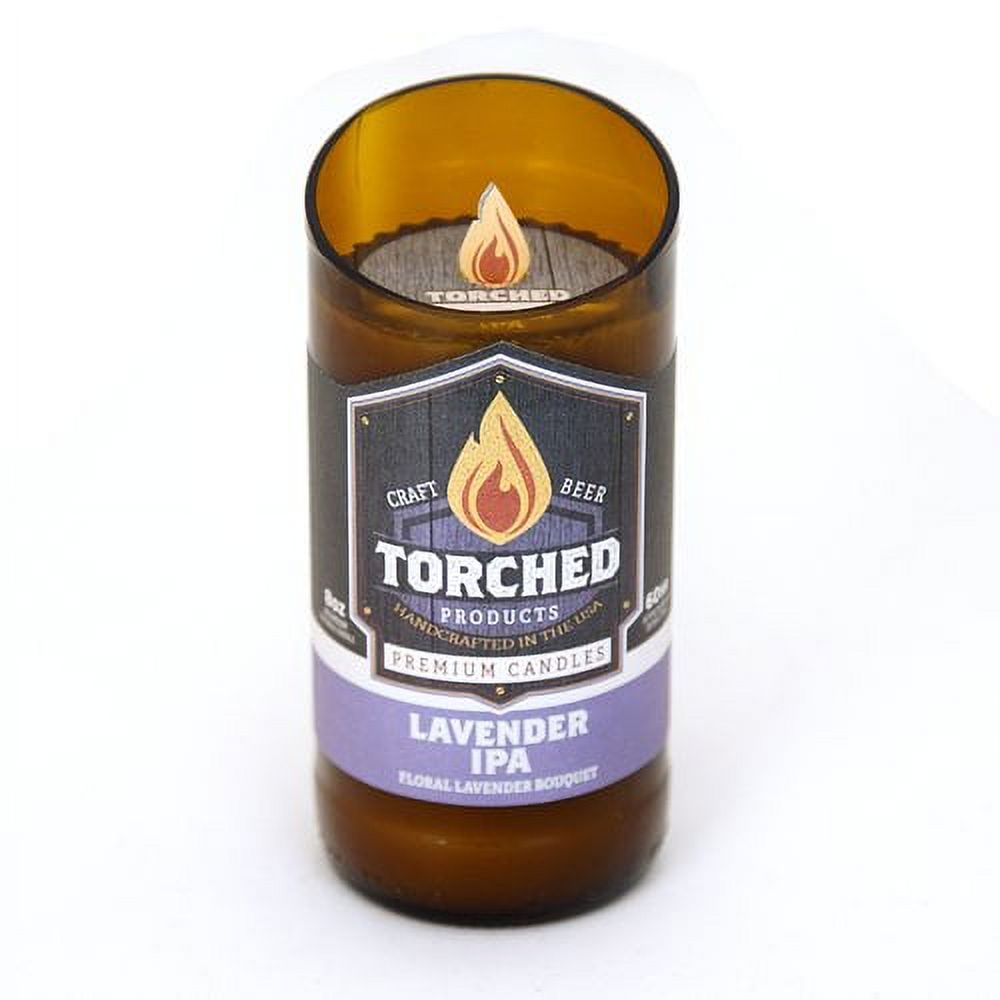 Torched Lavender IPA 8 OZ Beer Bottle Scented Candle - Walmart.com