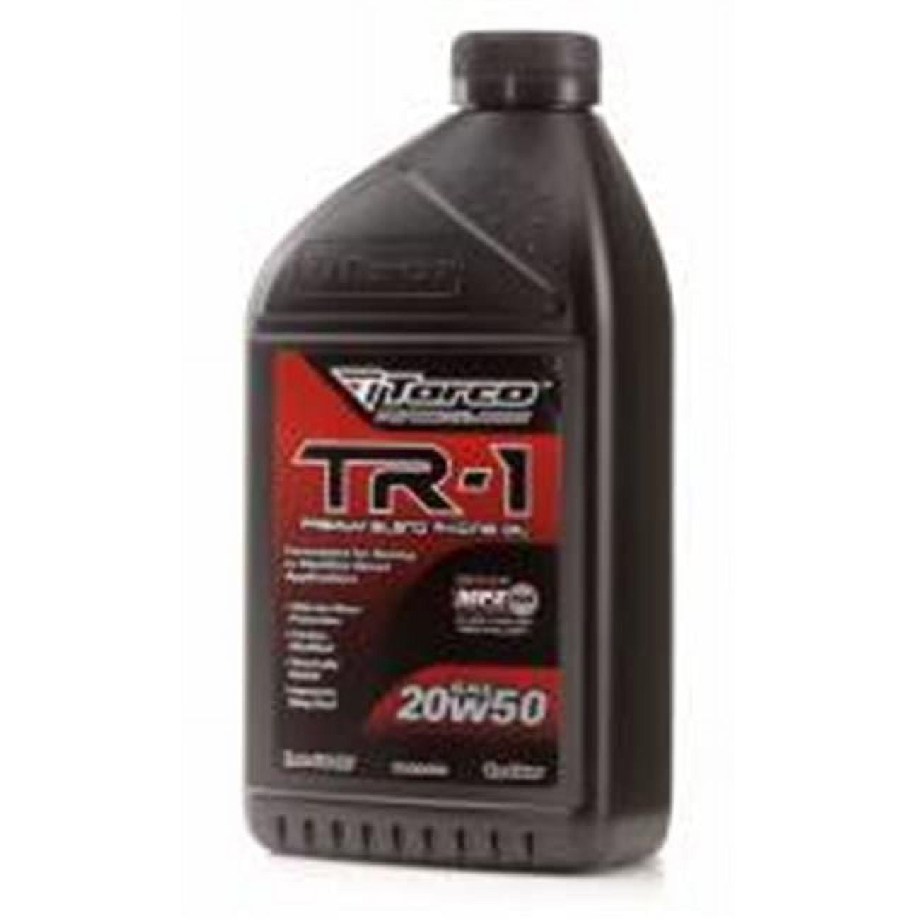 Torco 1 Litre SAE 20W50 TR-1 Racing Oil - Case of 12 - Walmart.com
