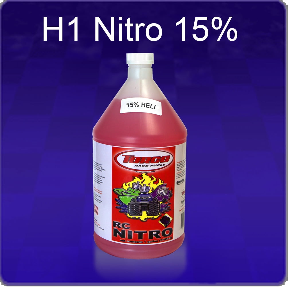 High performance Nitro Fuel for RC Helicopters 15 Nitro 1 Gallon in Uruguay at UYU 5706 Rating 4