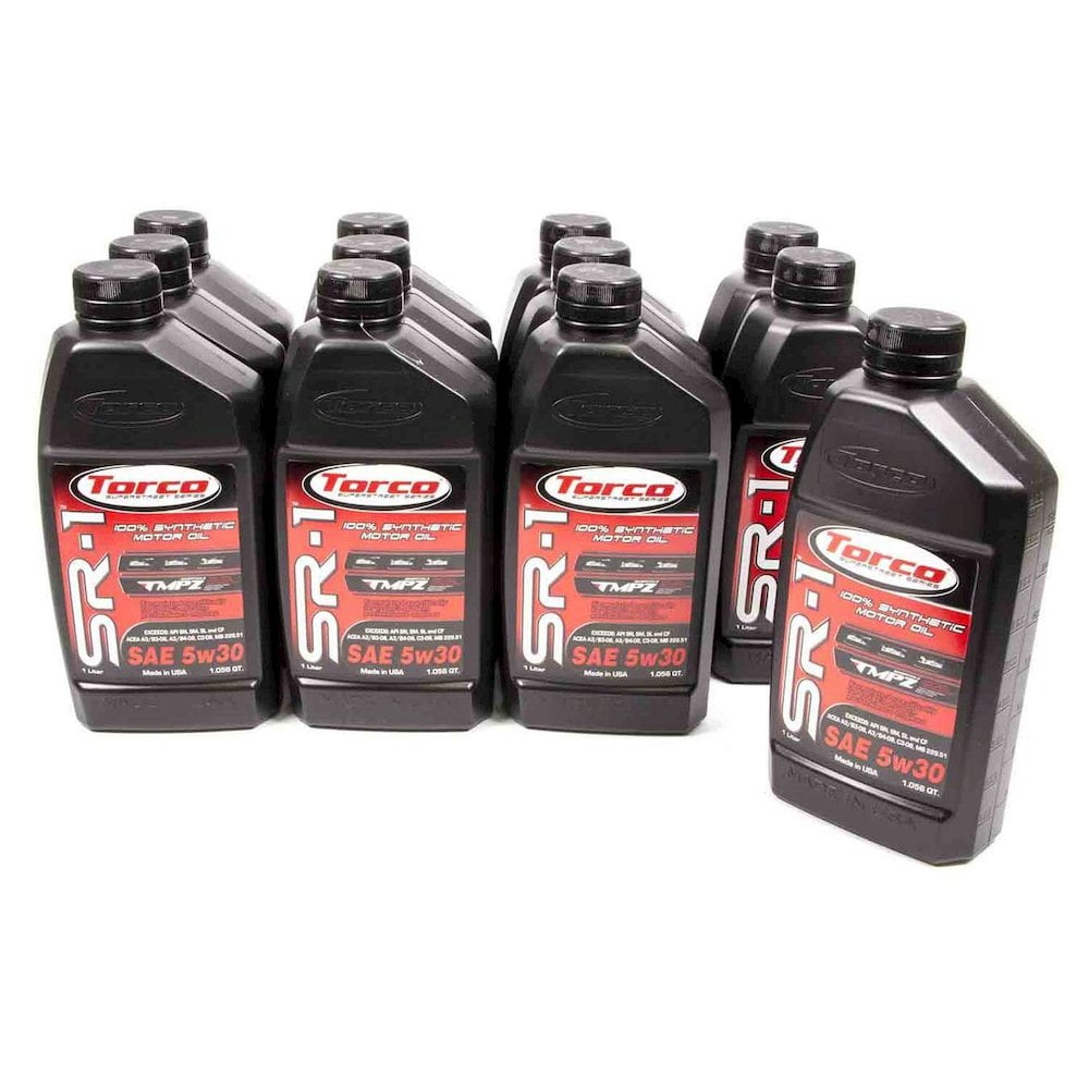 Torco SR-1 Synthetic Oil 5w30 Case/12 - Walmart.com
