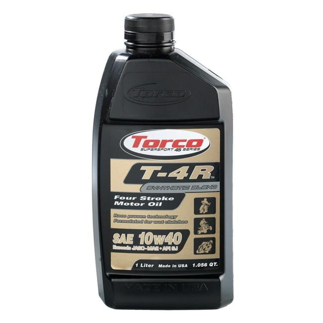 Torco T671044CE; T-4R 4-Stroke Motor Oil 10W-40 1L - Walmart Business ...
