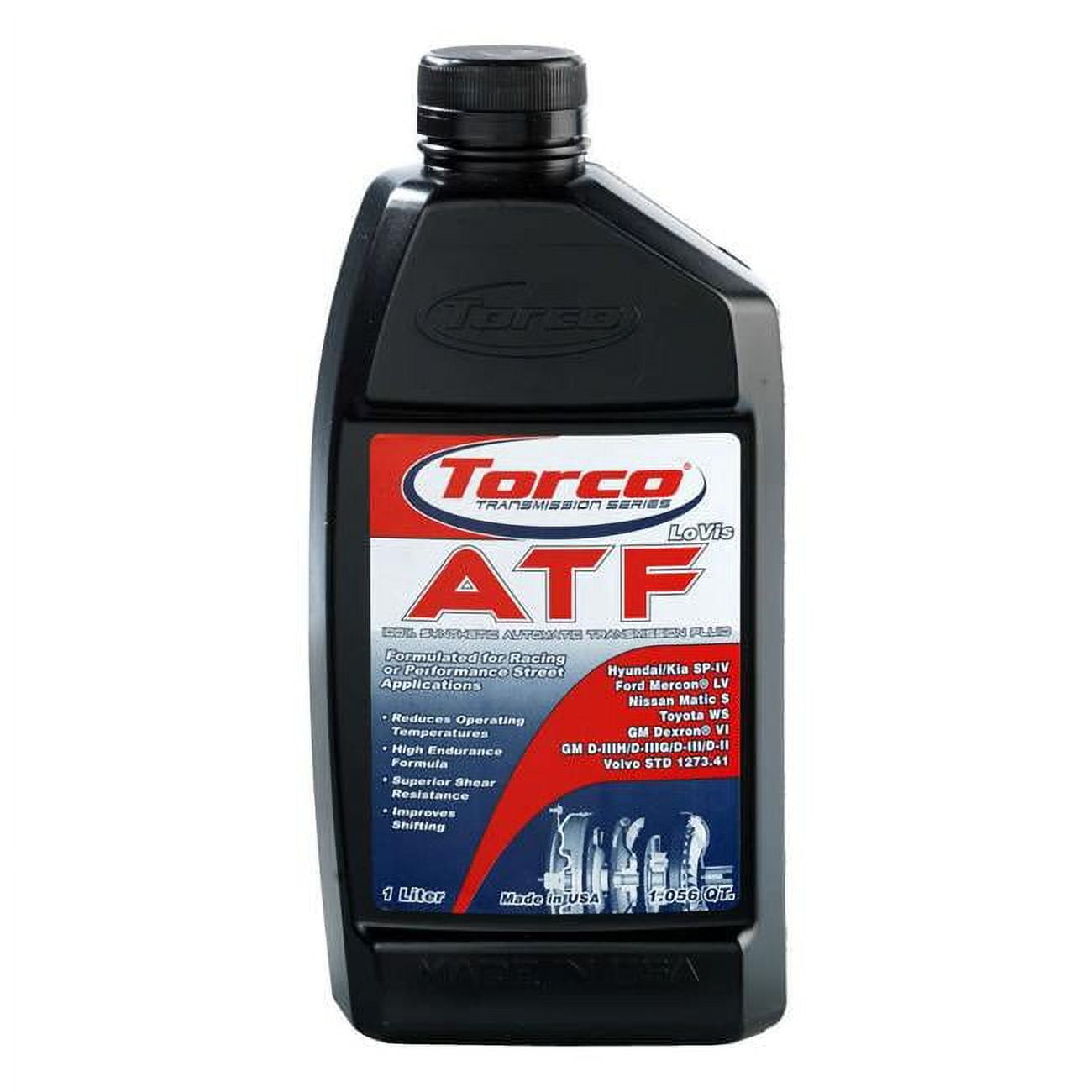 Torco TRCA220065CE 1 ltr ATF Synthetic Transmission Fluid - Walmart.com