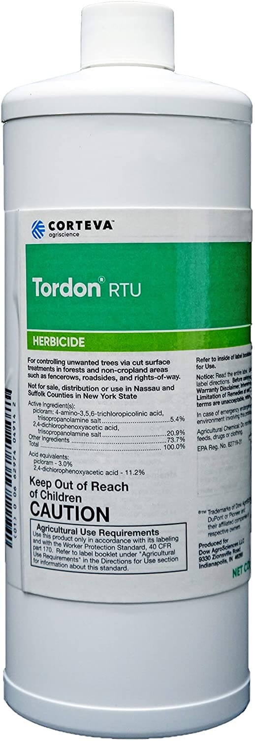 Dow Tordon RTU Herbicide, 1 Qt, Brush Weed and Root Killer, Low ...