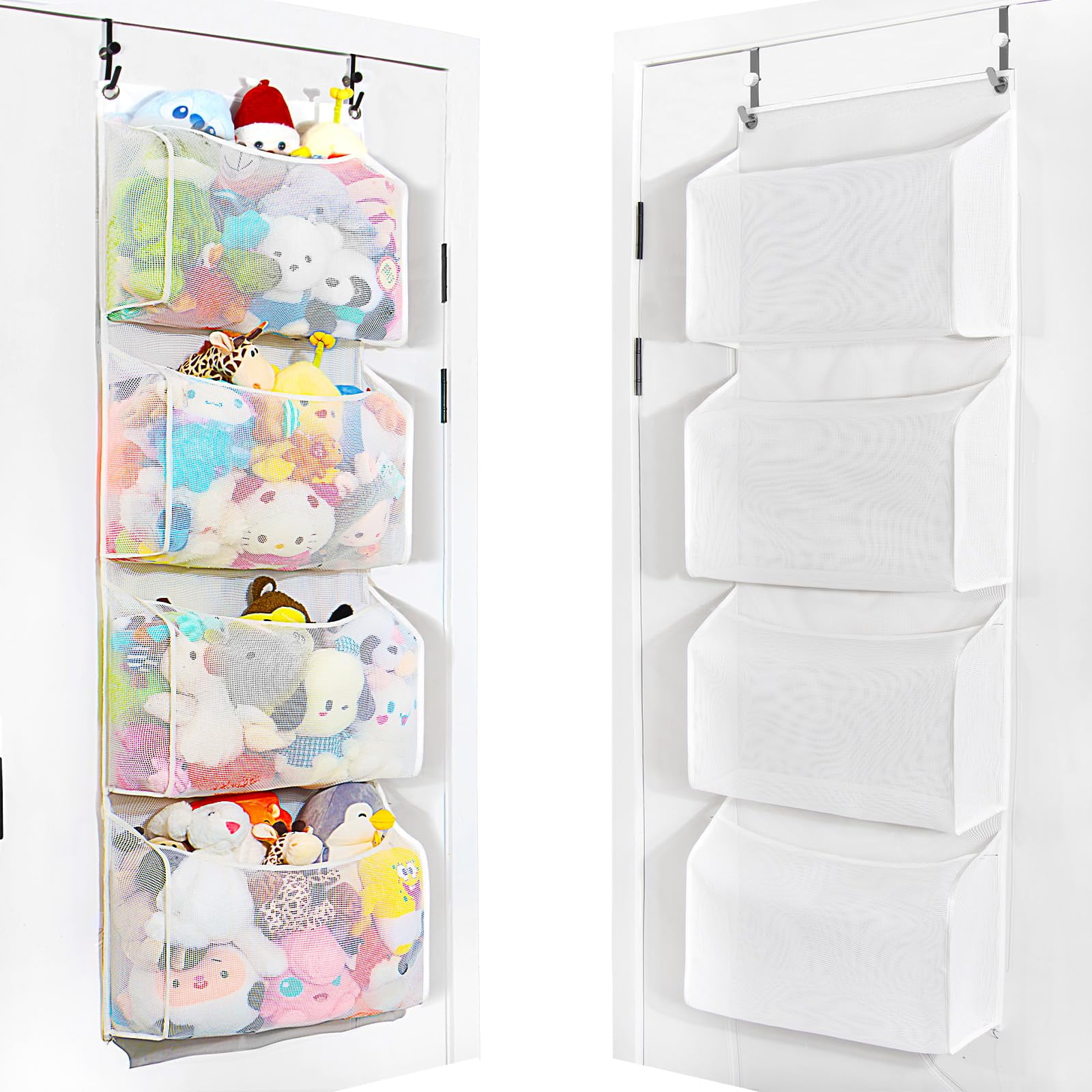 Toread Upgraded Over the Door Stuffed Animal Organiser - Design ...