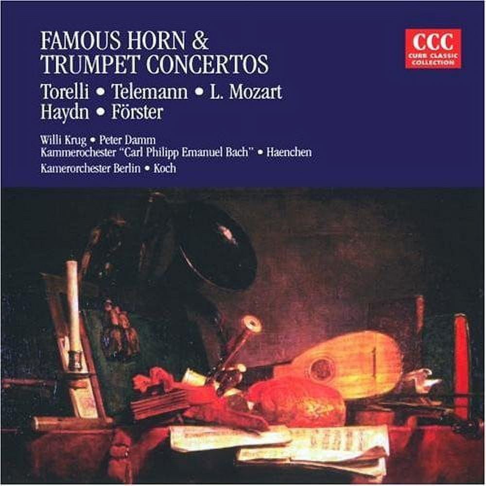 Torelli / Haydn / Mozart,L / Damm - Famous Horn & Trumpet Concertos ...