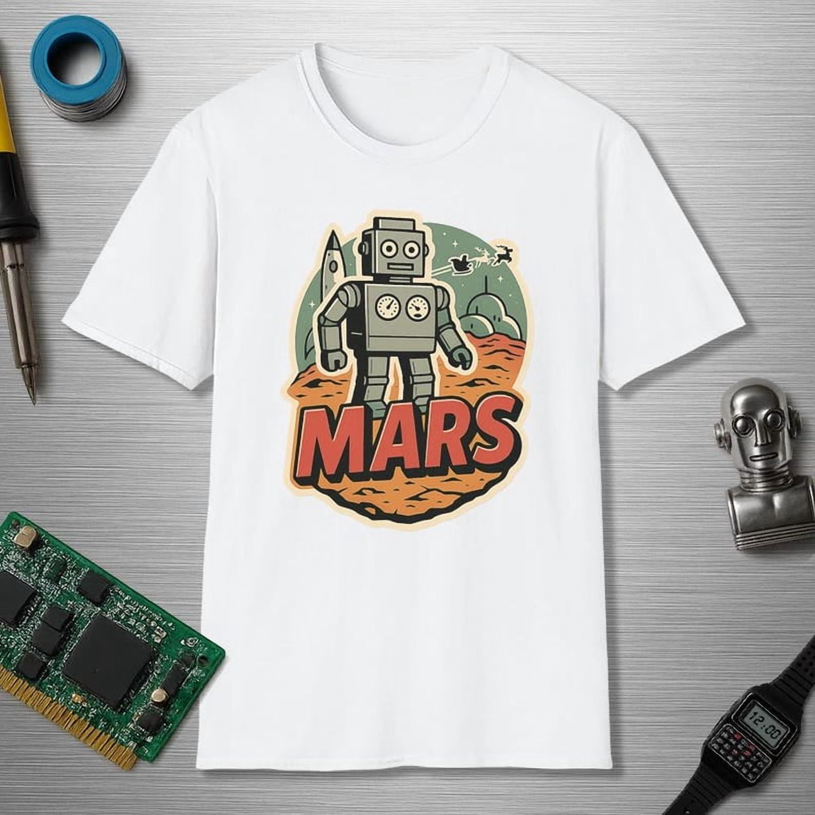 Torg Martian Mars Robot T-Shirt - Walmart.com
