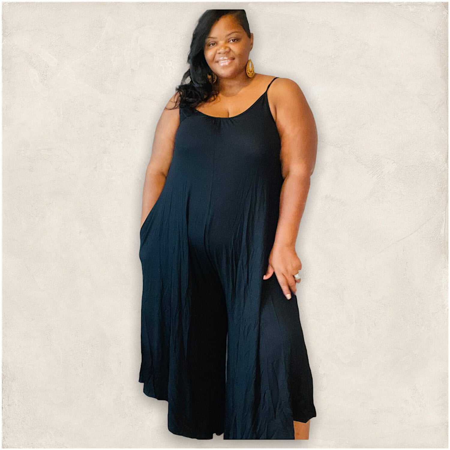 Tori Plus Size Wide Leg Jumpsuits - Walmart.com