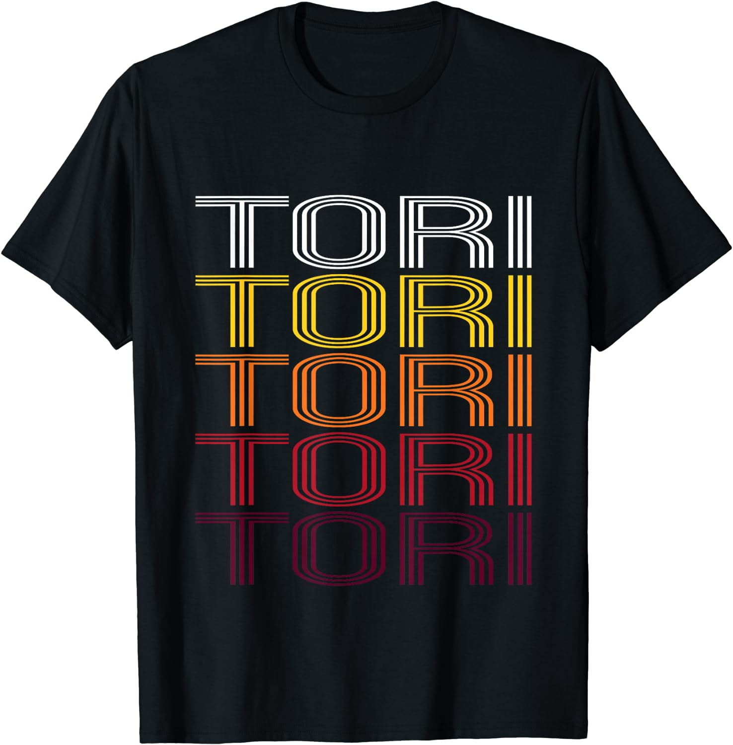 Tori Retro Wordmark Pattern - Vintage Style T-shirt - Walmart.com
