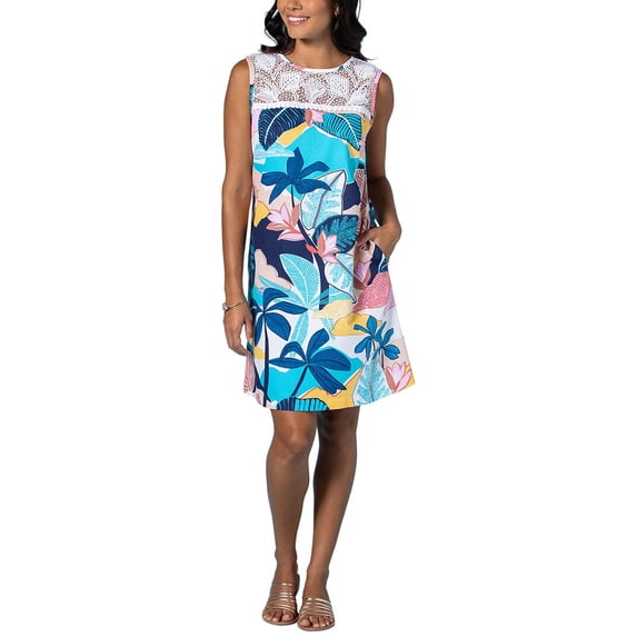 Tori Richard womens Lola Shift Dress, 6, White - Walmart.com