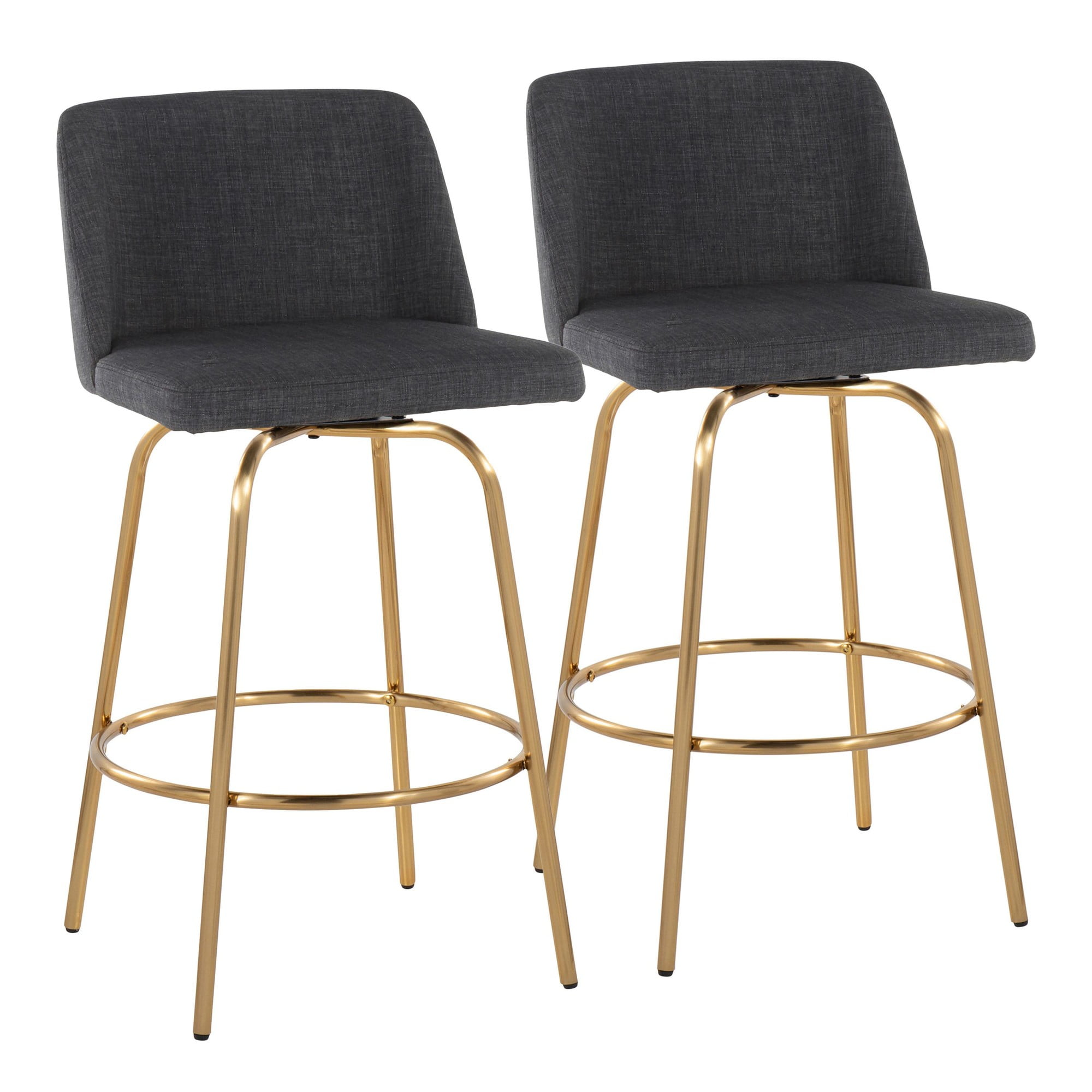 Toriano Counter Stools for Kitchen Counter, Counter Height Chairs, Bar ...