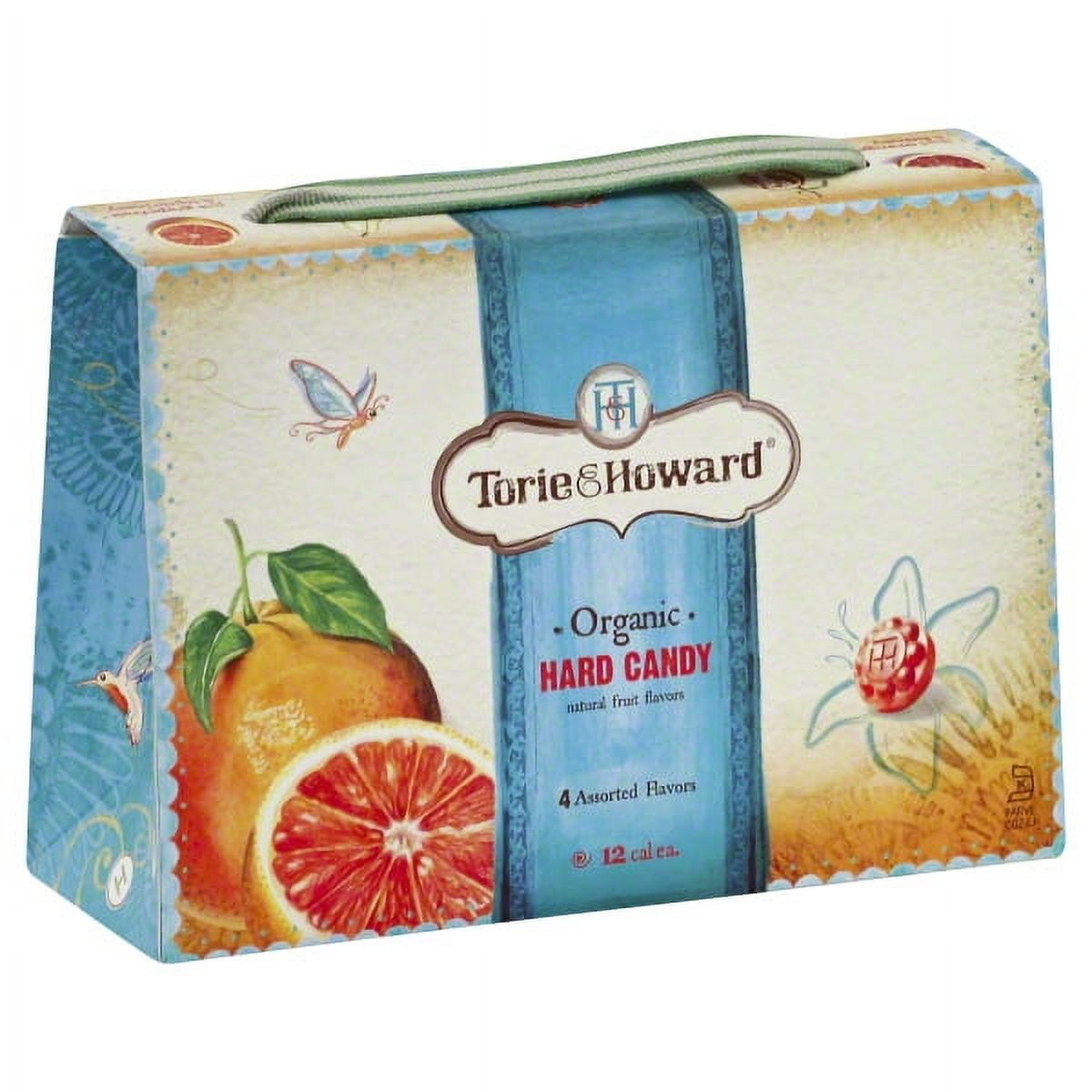 Torie & Howard - Organic Hard Candy Handbag Assorted Fruit Flavors - 6 ...